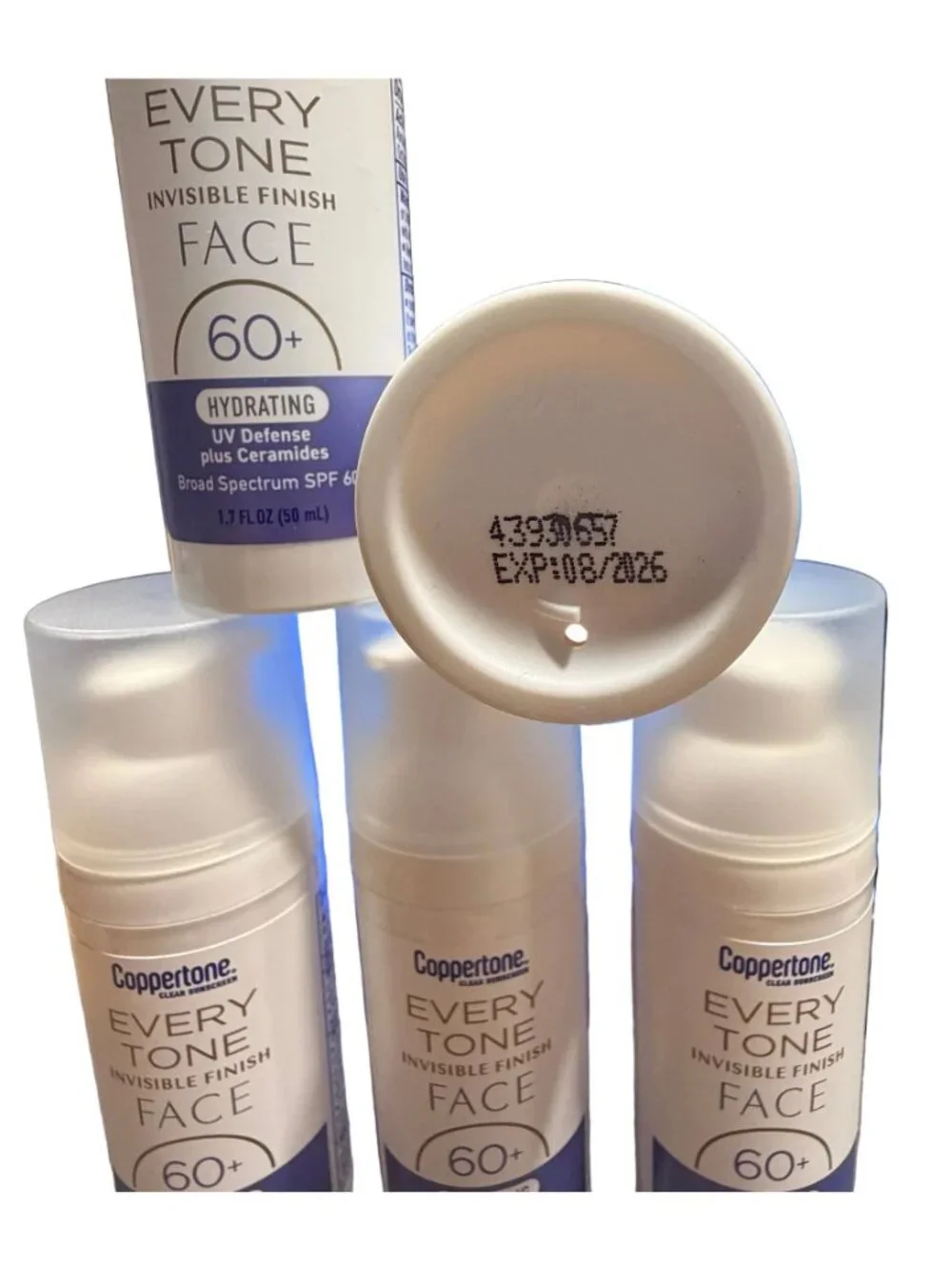 Coppertone | Skincare | 5 Pack Coppertone Every Tone Invisible Finish ...